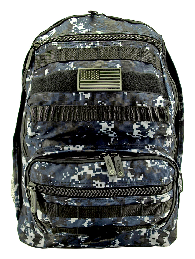 Training Backpack - Blue Digital Camo