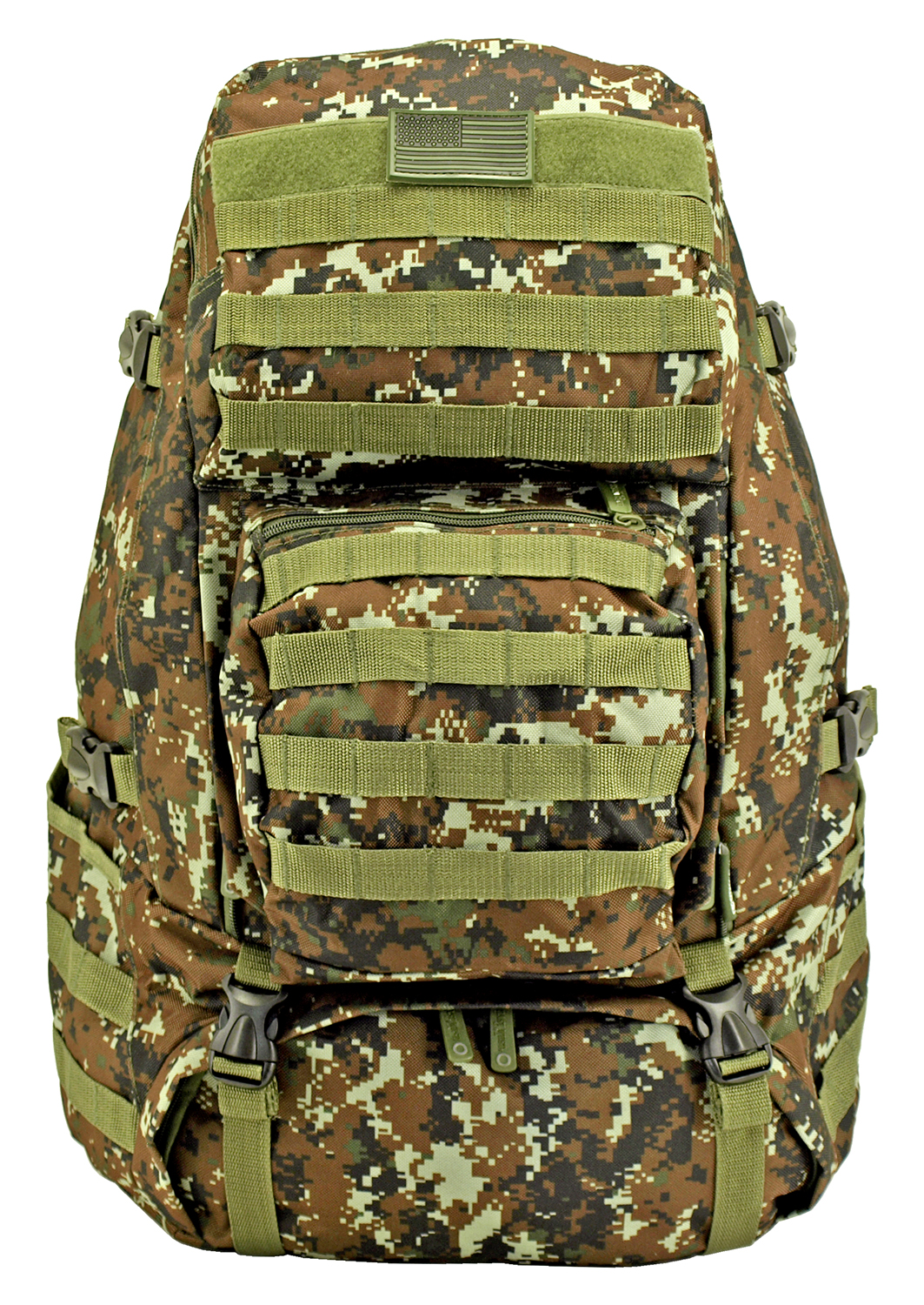 Large Tactical Readiness Pack - Green Digital Camo