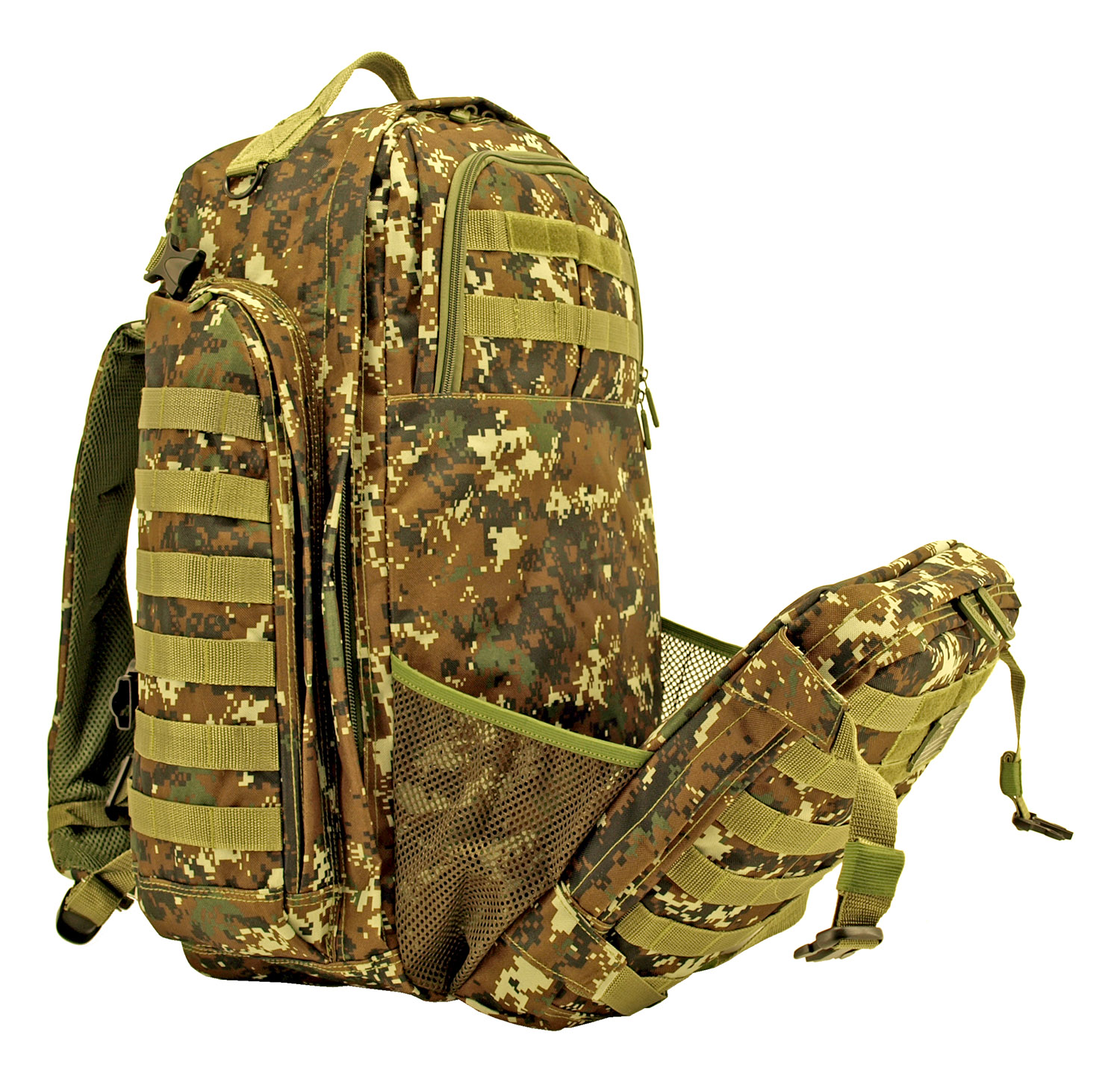 Expandable '73 Backpack - Green Digital Camo