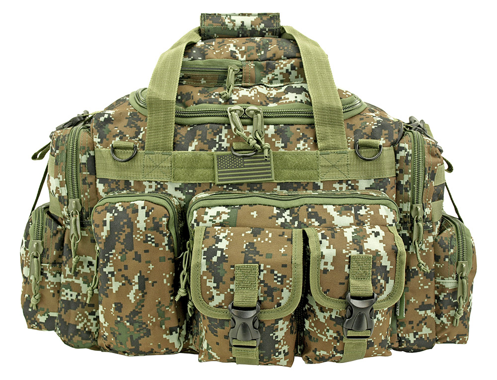 The Humvee Duffle Bag - Green Digital Camo
