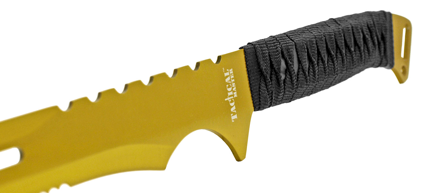 27" Dual Wield Tactical Master Swords - Gold