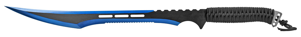 27" Stainless Steel Machete with Sheath - Blue