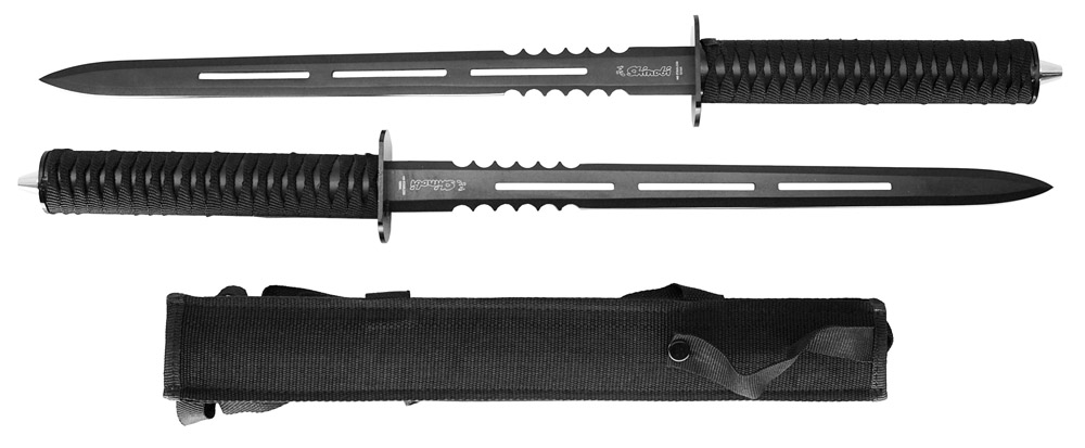 25" Double Shinobi Tactical Sword Set