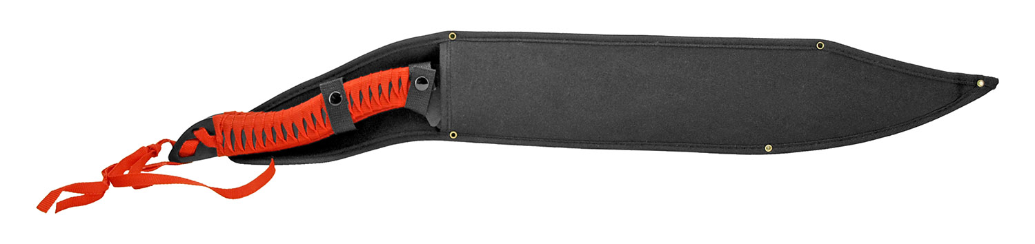 26" Curved Dual Wield Tactical Master Swords - Red