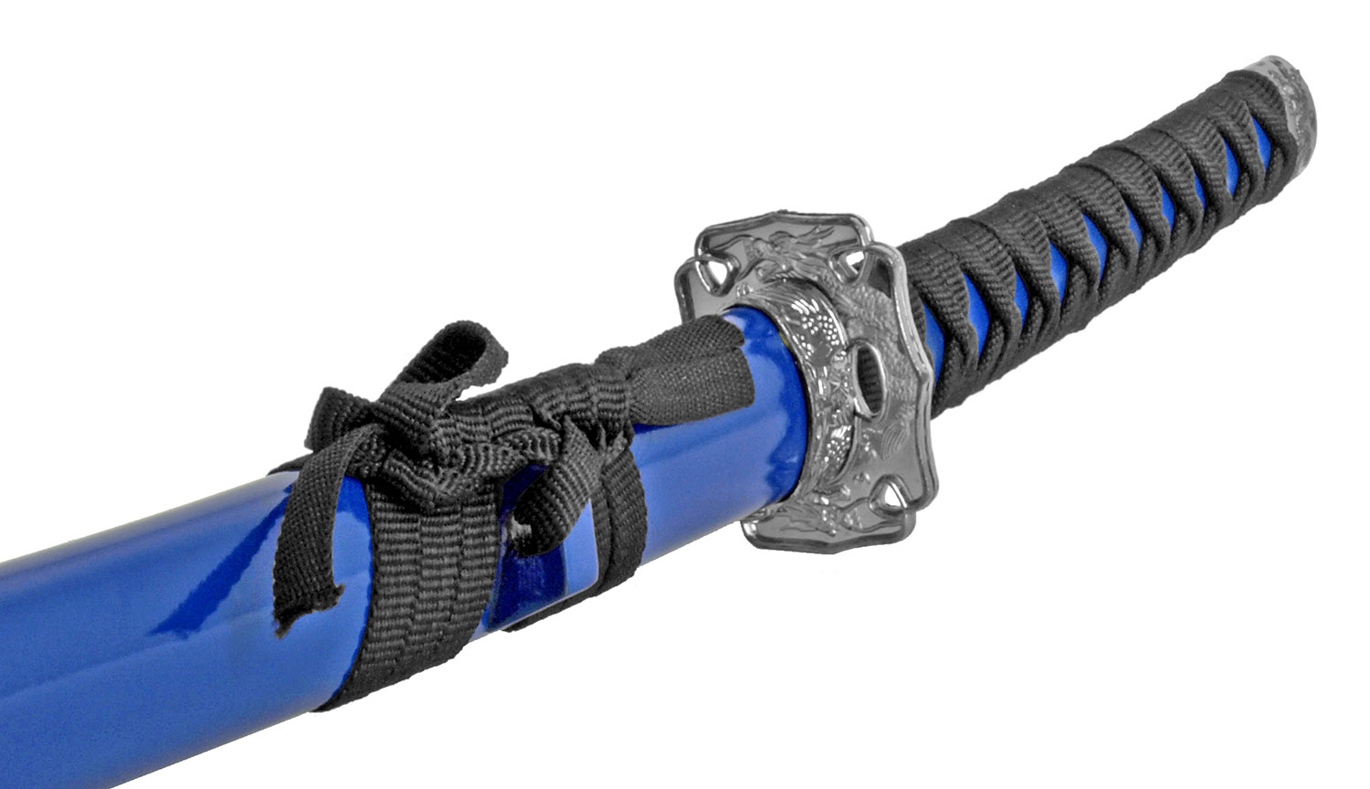 37" Traditional Samurai Sword - Blue