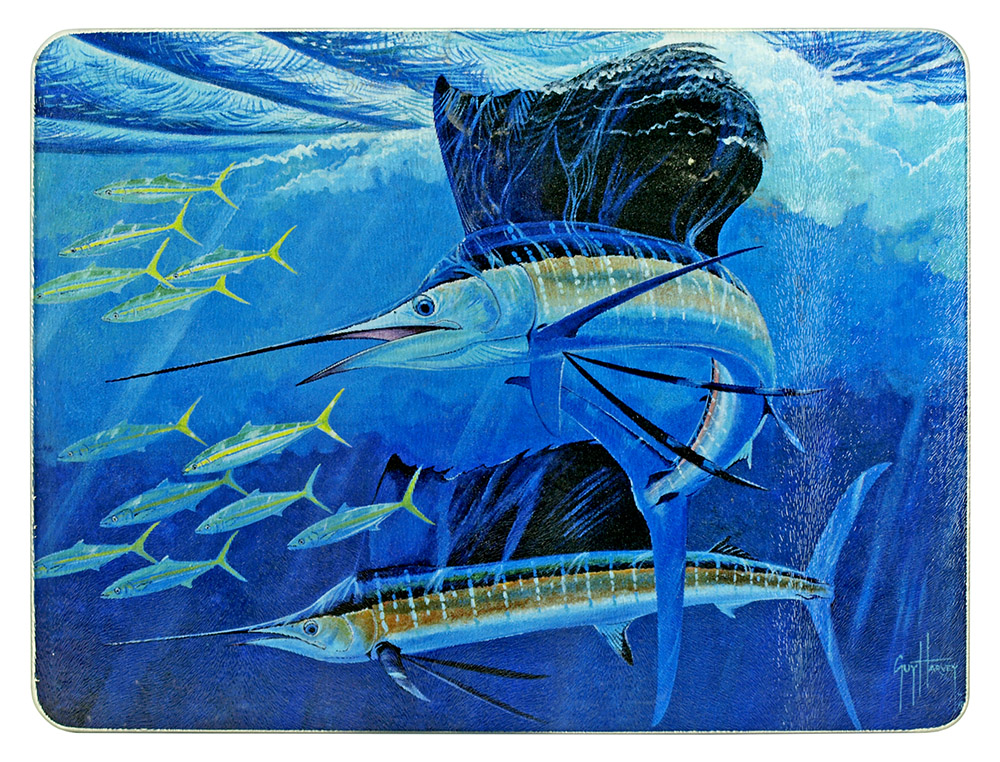 Sailfish Glass Cutting Board