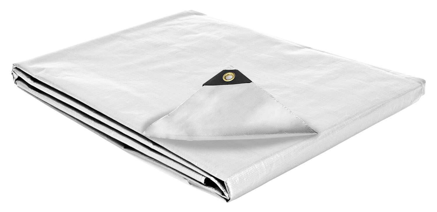 20 x 50 Heavy Duty Canopy Tarp - White