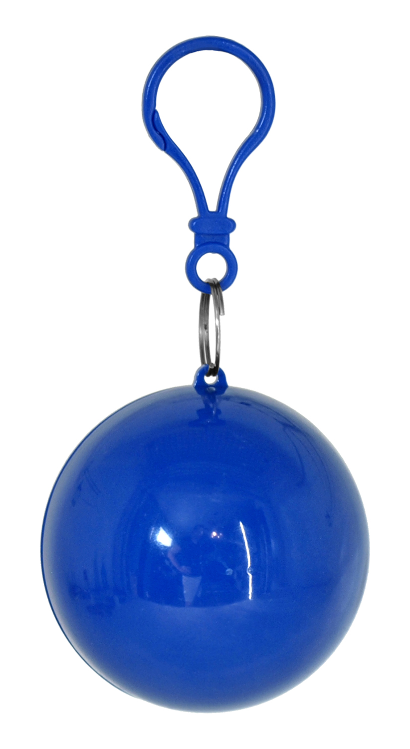 Raincoat Poncho Keychain Ball - Assorted Colors