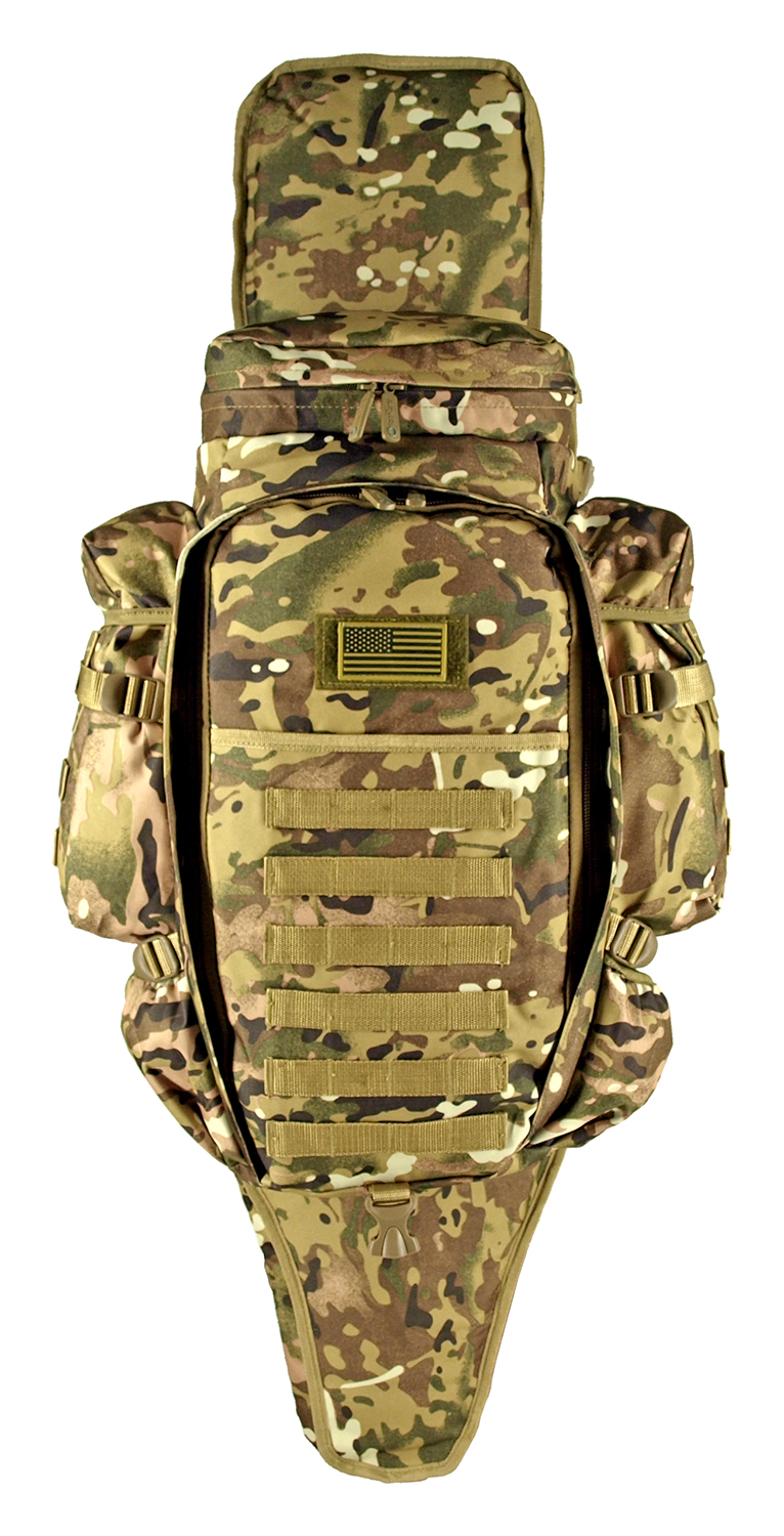 East West 9.11 Tactical Full Gear Rifle Backpack - Multicam