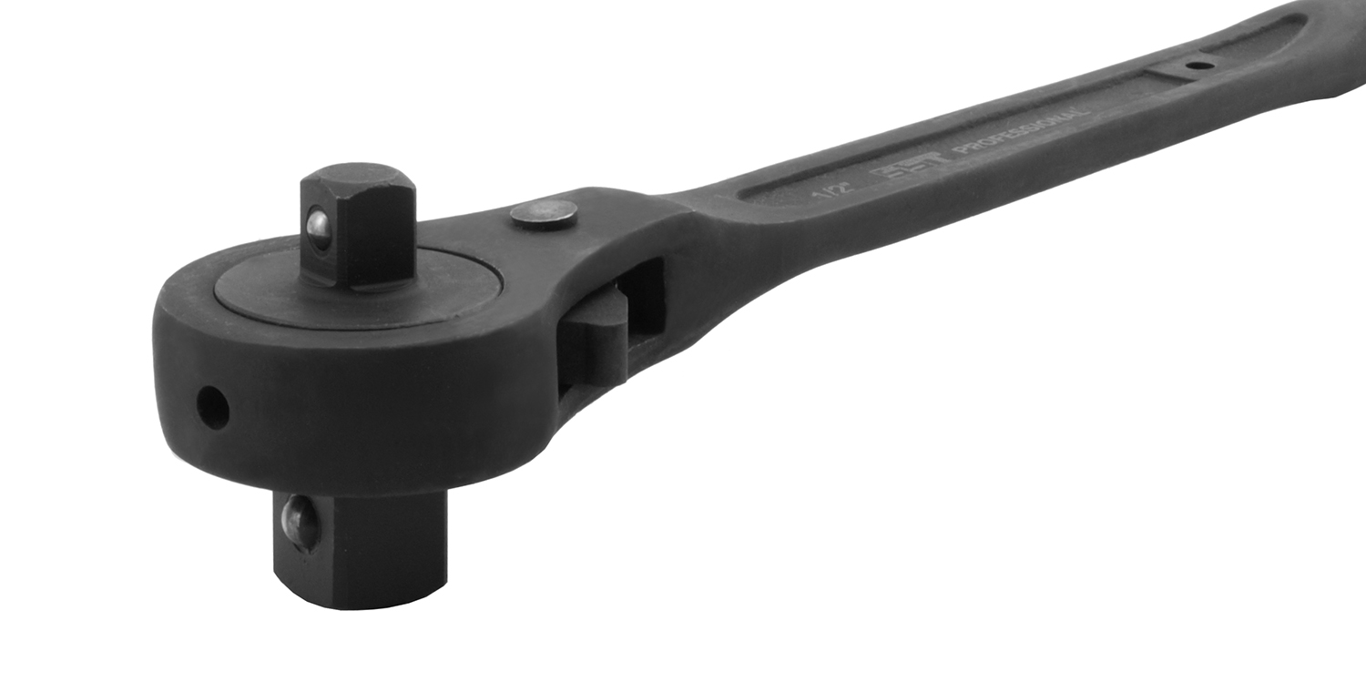 Sun State Tools - 1/2" x 3/4" Professional Dual Drive Spud Ratchet Wrench