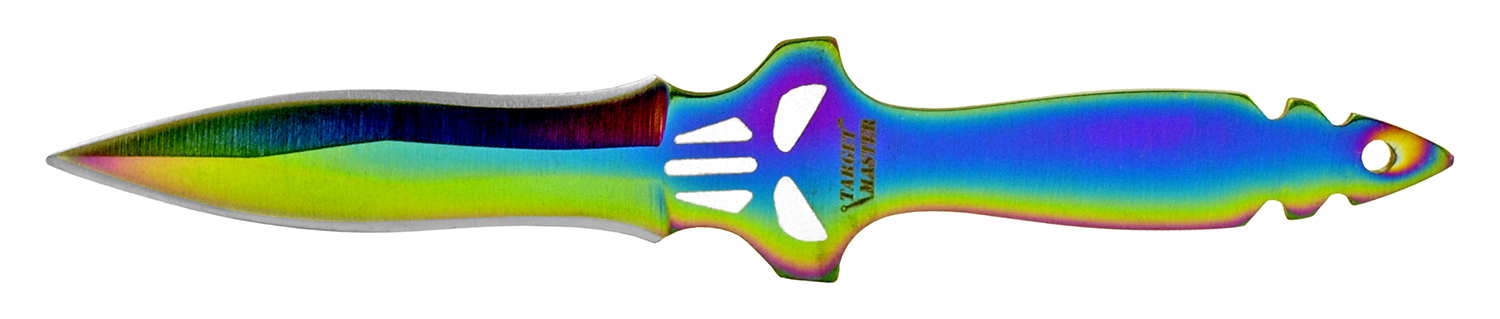 6" Punisher Throwing Knife Set - Titanium