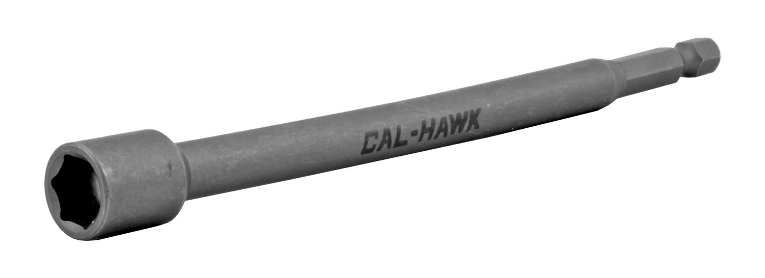 10 - pc. Cal-Hawk 3/8" x 6" Long Magnetic Nut-Setter