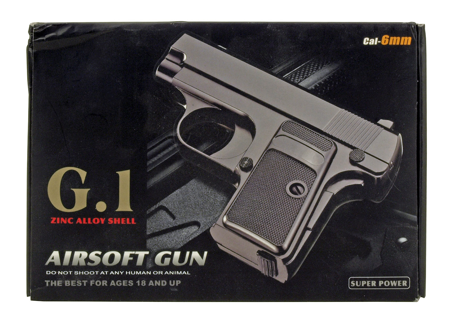Metal Zinc Alloy G.1 Airsoft Pistol