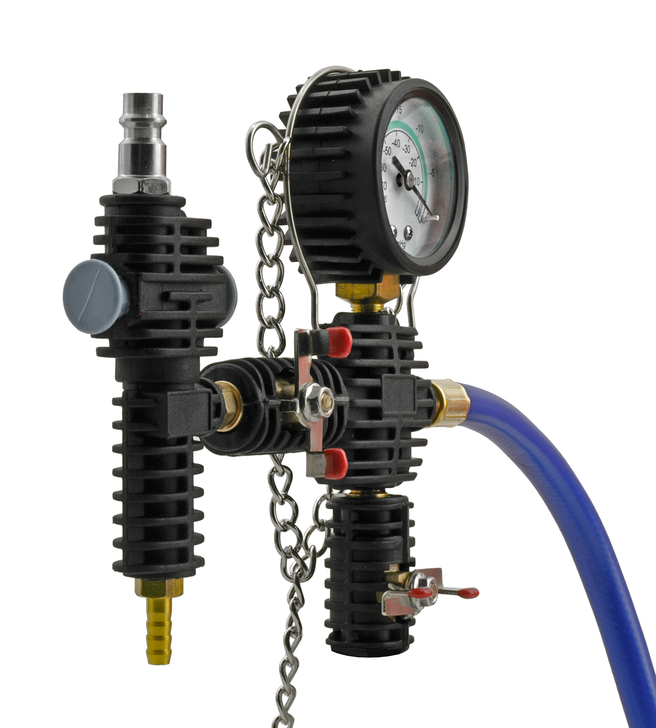 33pc. Cooling and Radiator Cap Pressure Tester System - Cal-Hawk