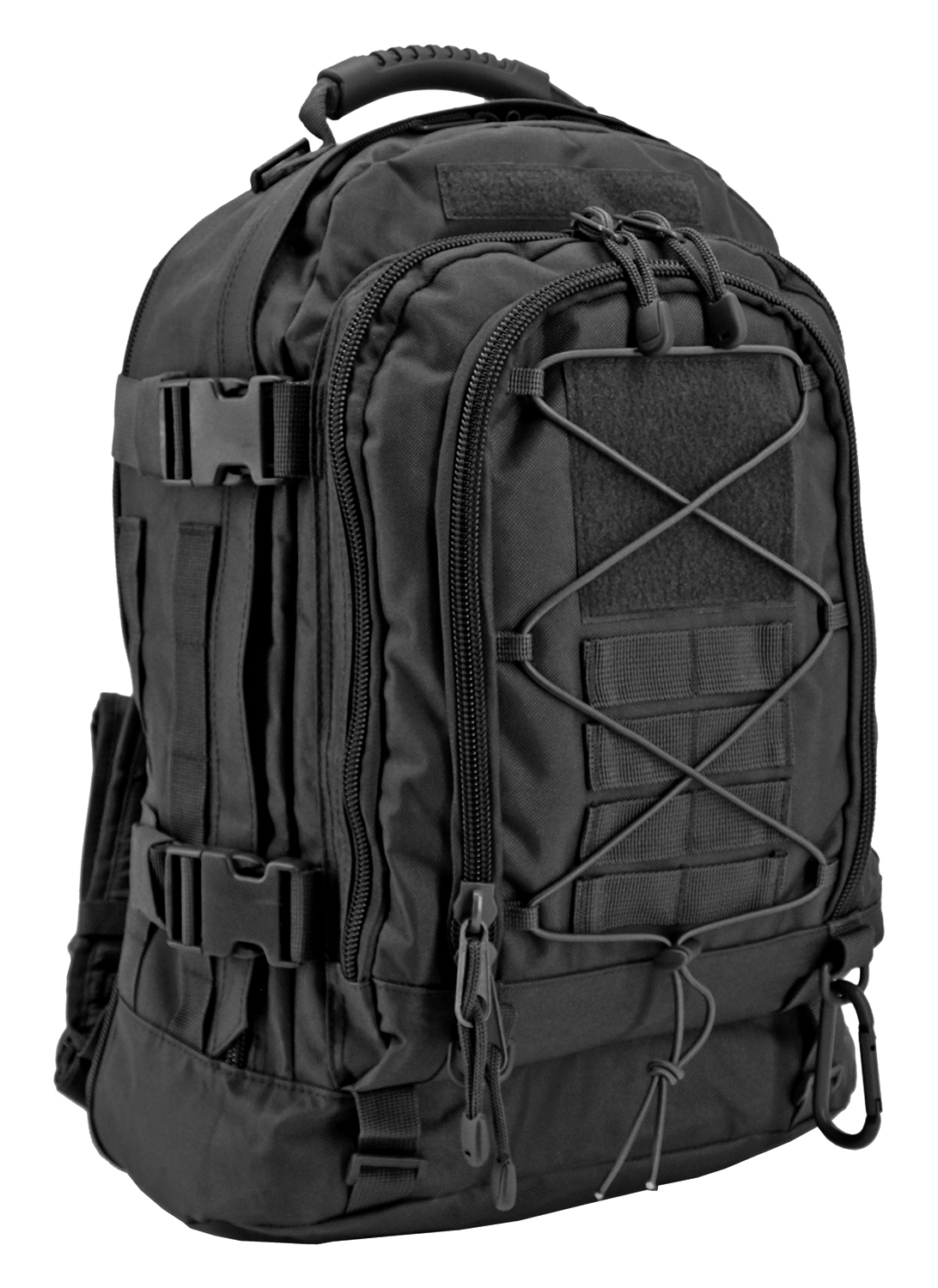 Expandable Tactical Elite Backpack - Black