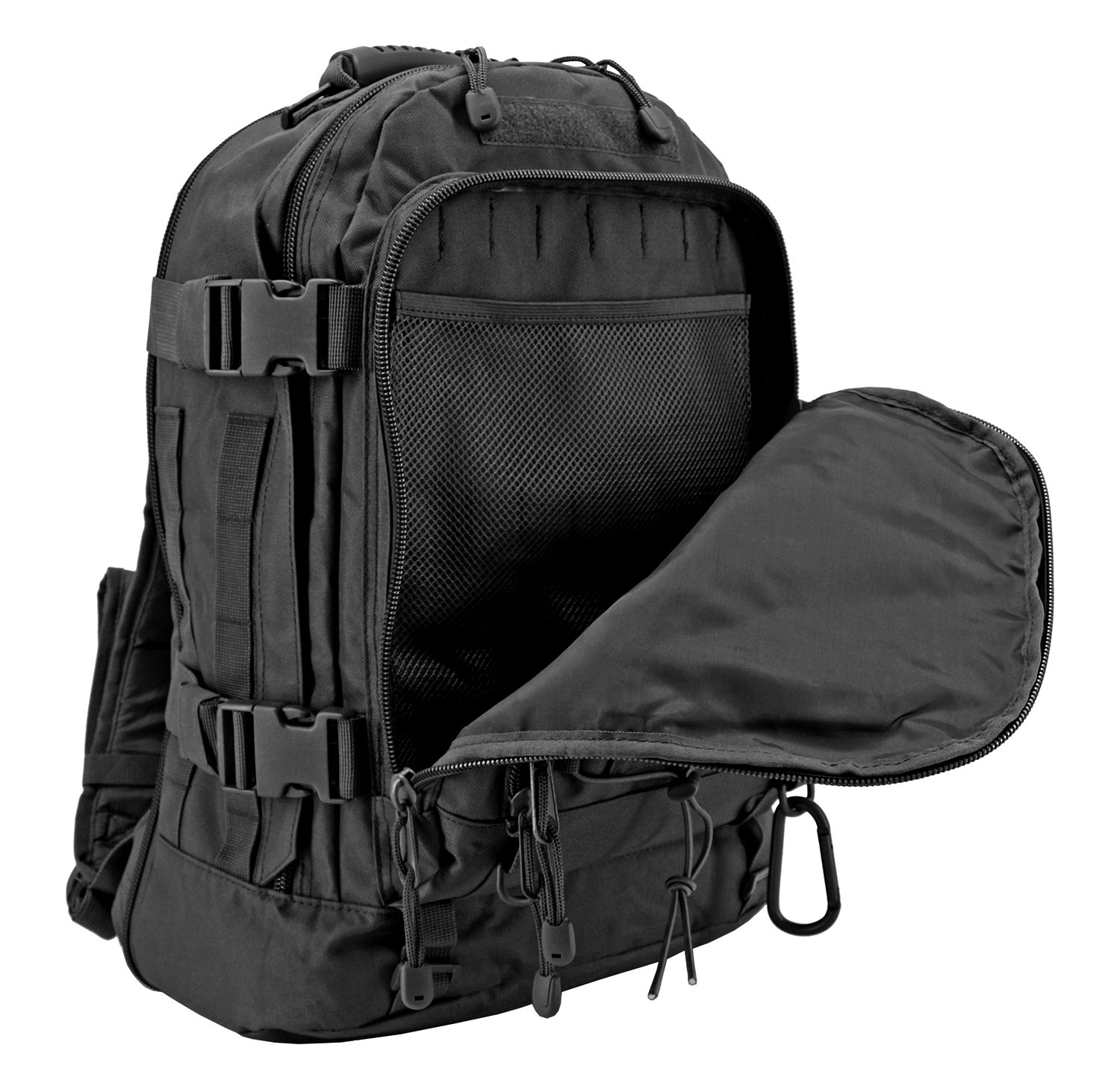 Expandable Tactical Elite Backpack - Black