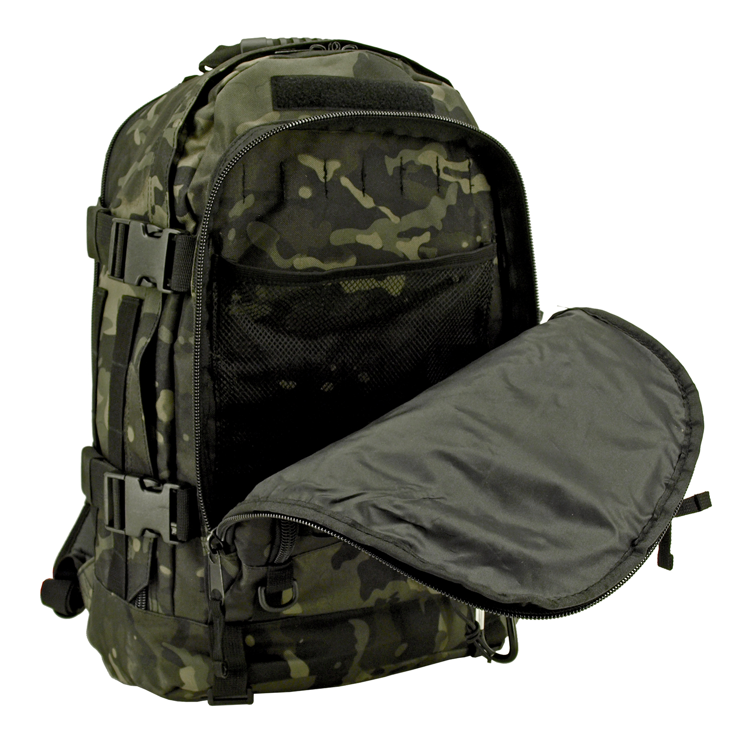 Expandable Tactical Elite Backpack - Black Multi-cam