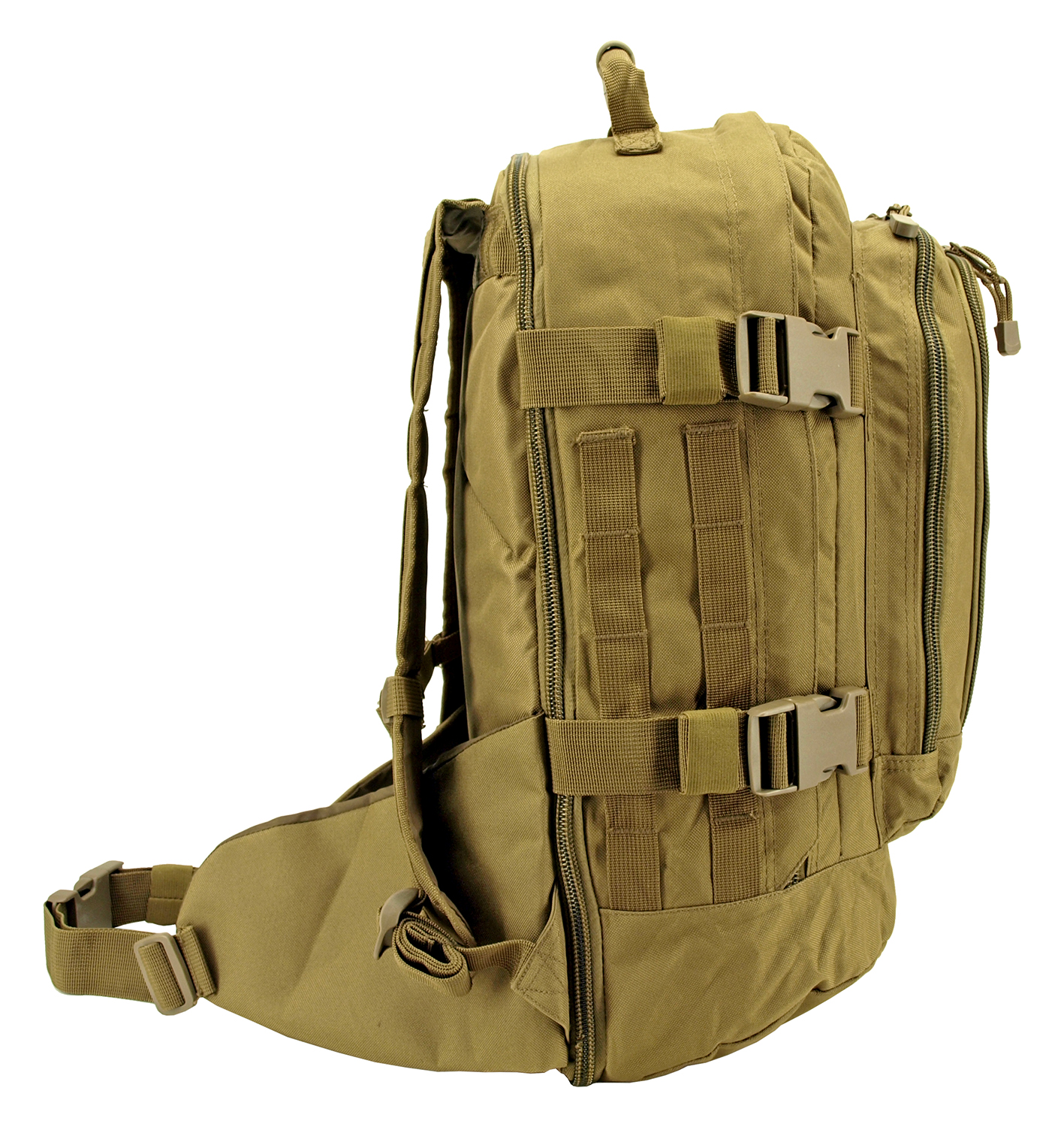 Expandable Tactical Backpack - Desert Tan