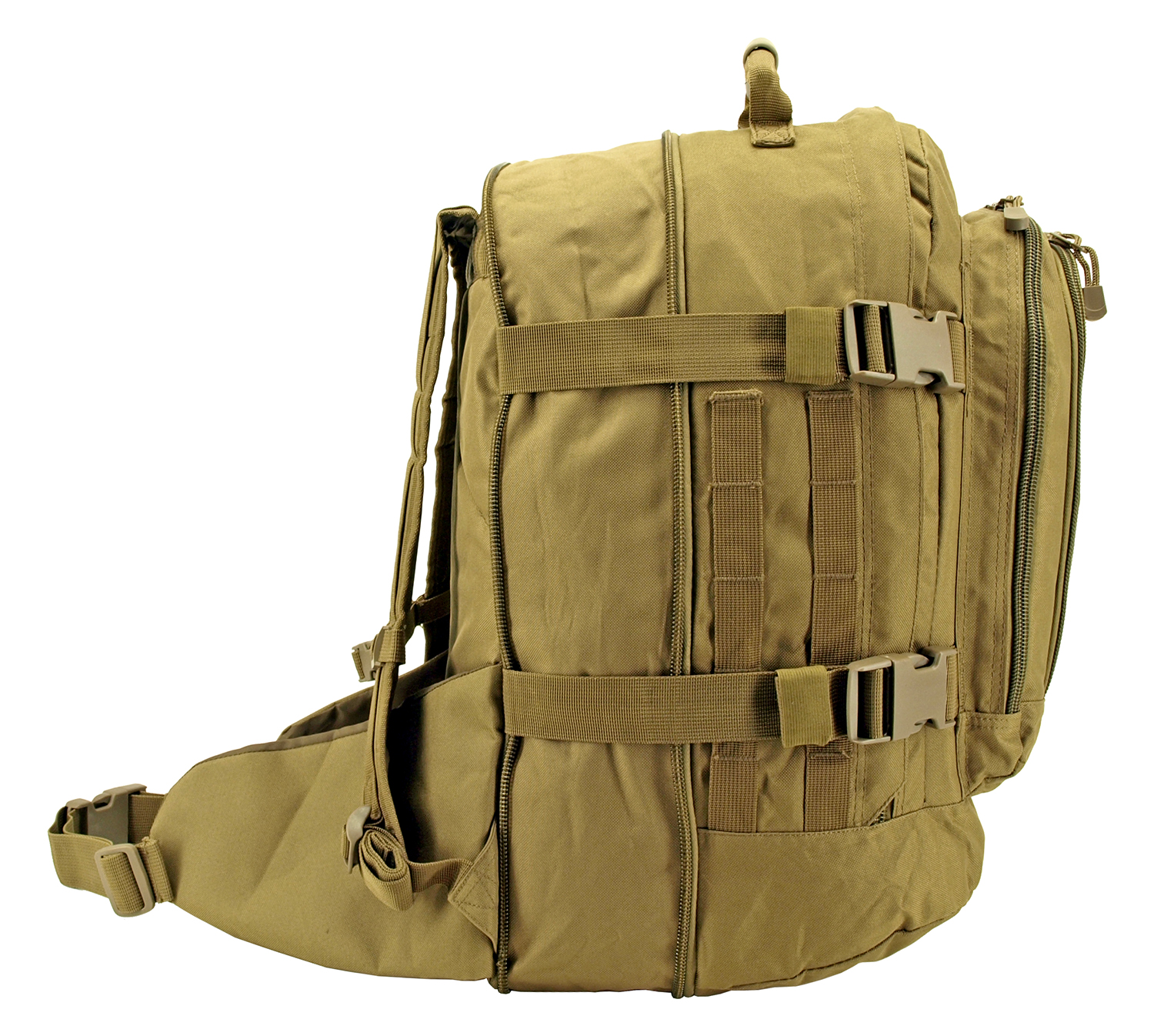 Expandable Tactical Backpack - Desert Tan
