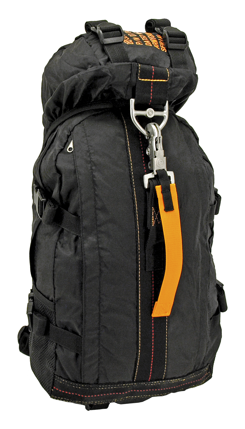 Flight Parachute Backpack - Black