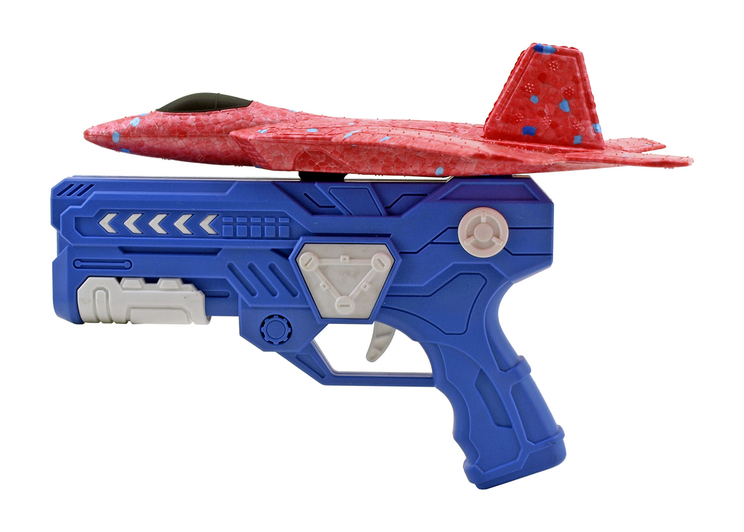 Foam Fighter Jet Airplane Launcher Gun - Diamond Visions