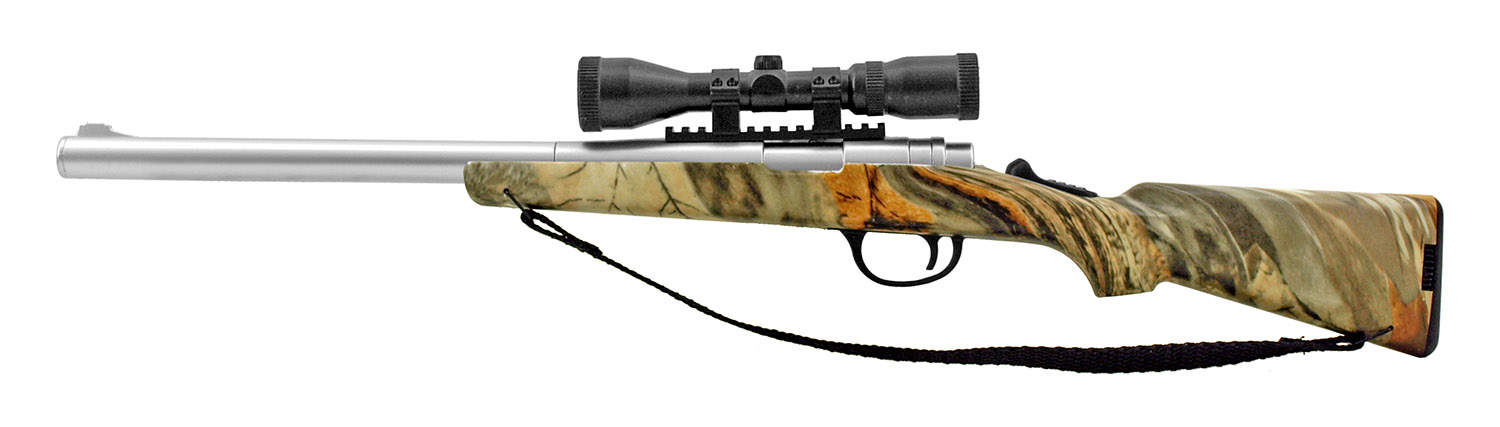 Hunting Camo Bolt Action Style Sniper Rifle BBQ Grill and Fireplace ...