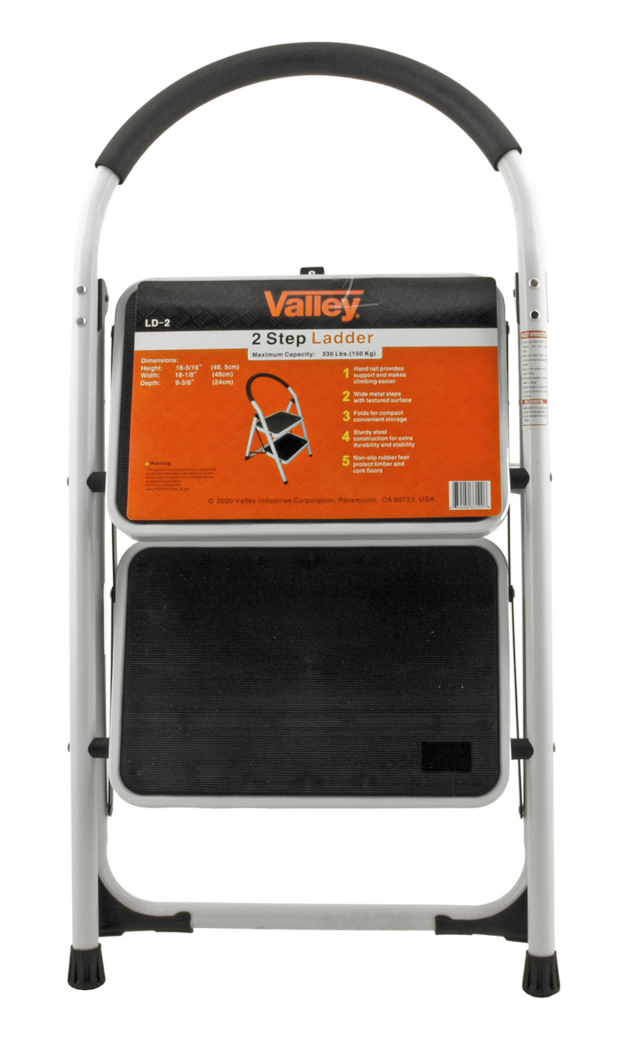 Two Tier Easy-Store Step Ladder - Valley