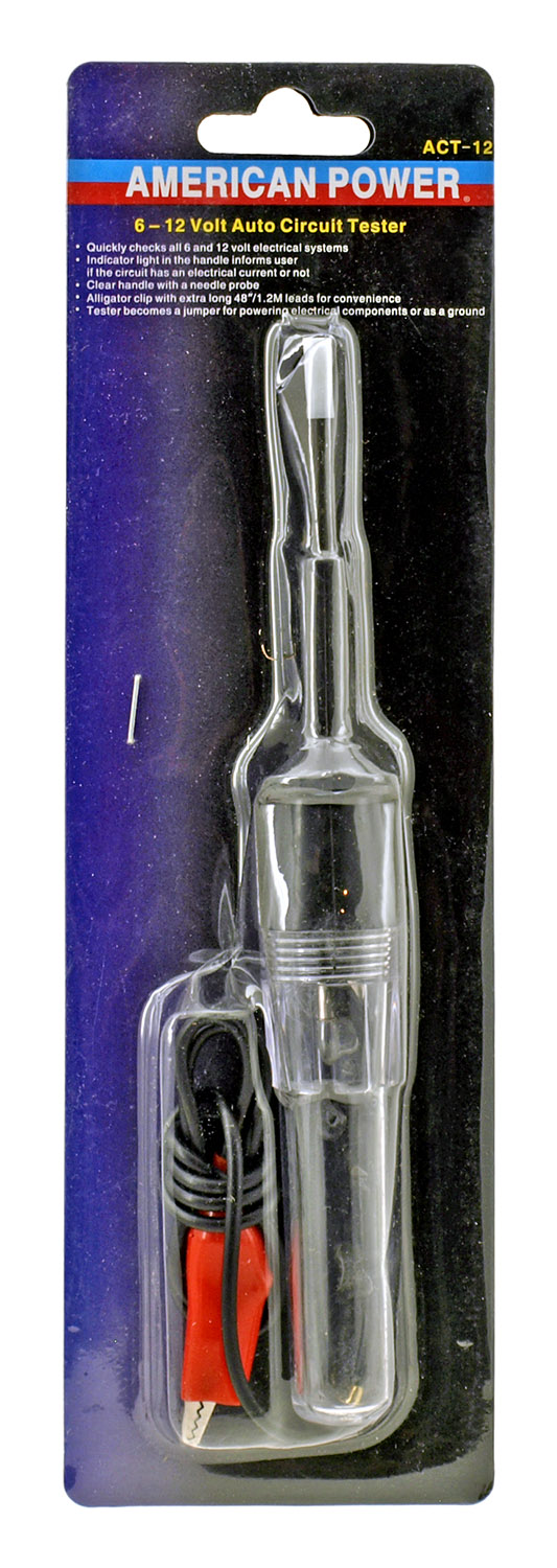 6 - 12 Volt Auto Electrical Circuit Tester - American Power