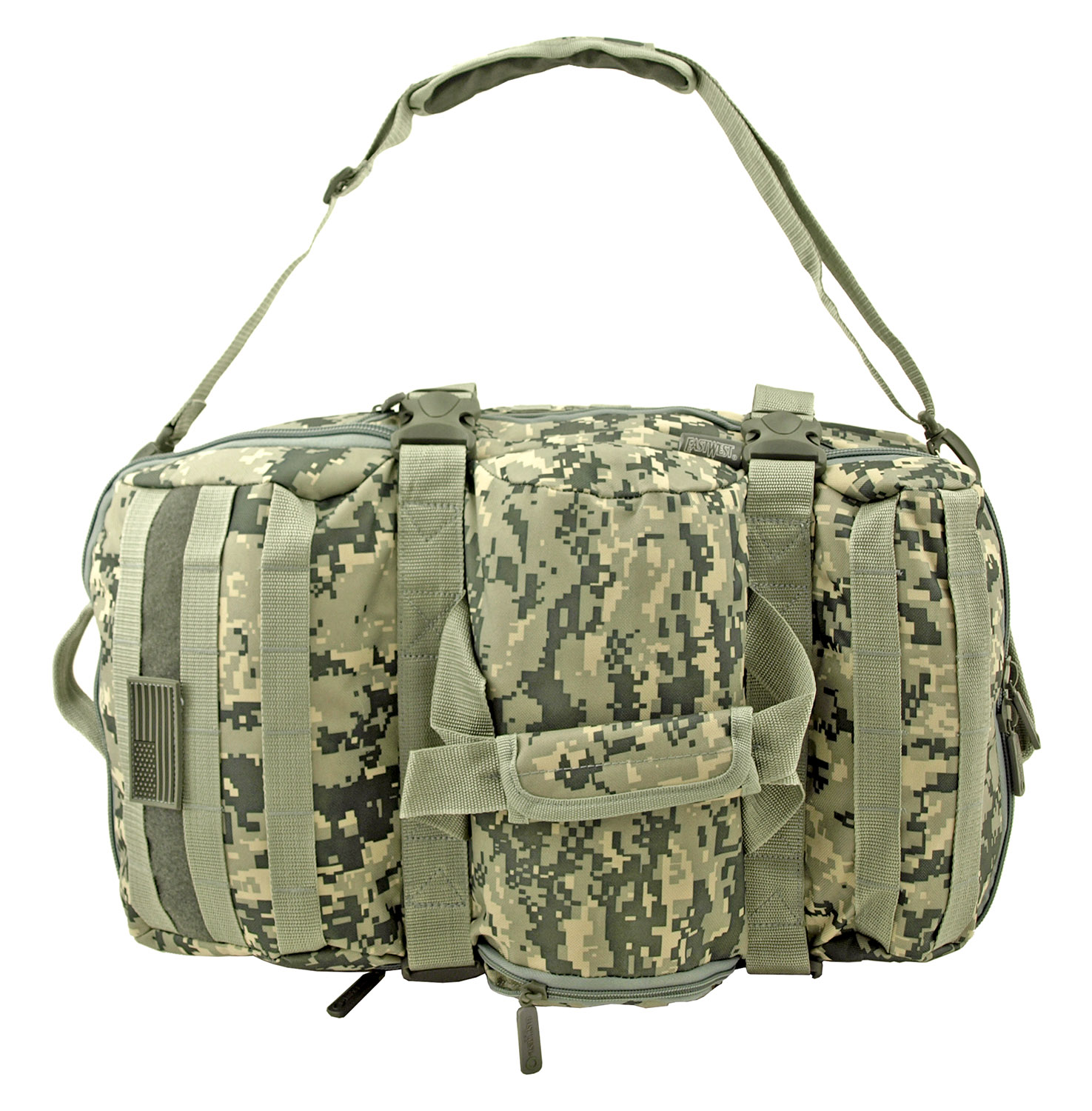 Tactical Journeyman Large Duffle Bag Backpack - Digital Camo