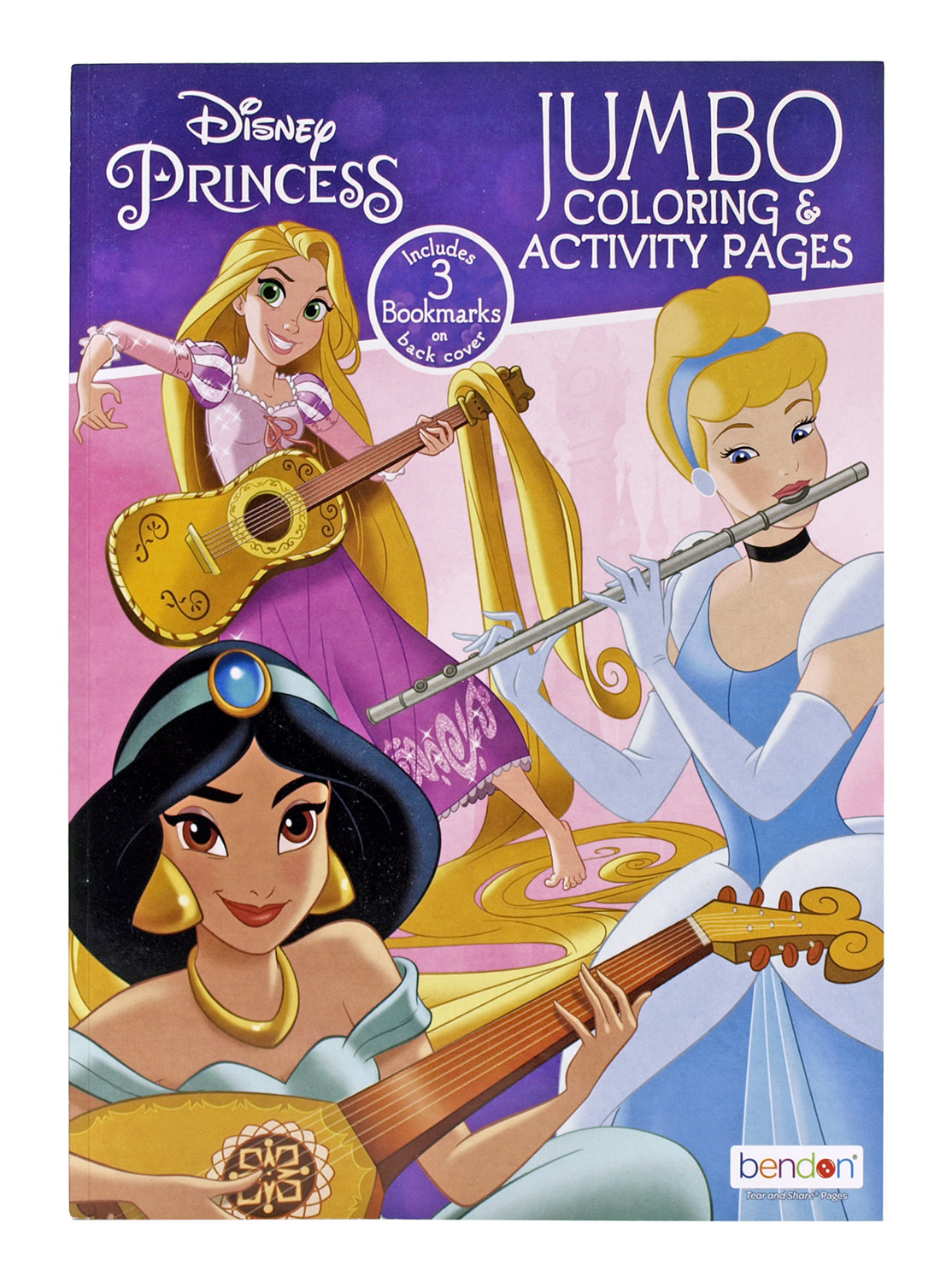Disney Princess Coloring and Puzzle Activity Book - Bendon