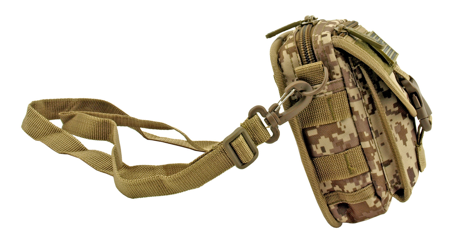 The Tactical Over the Shoulder Everyday Carry Attachment Bag - Desert ...