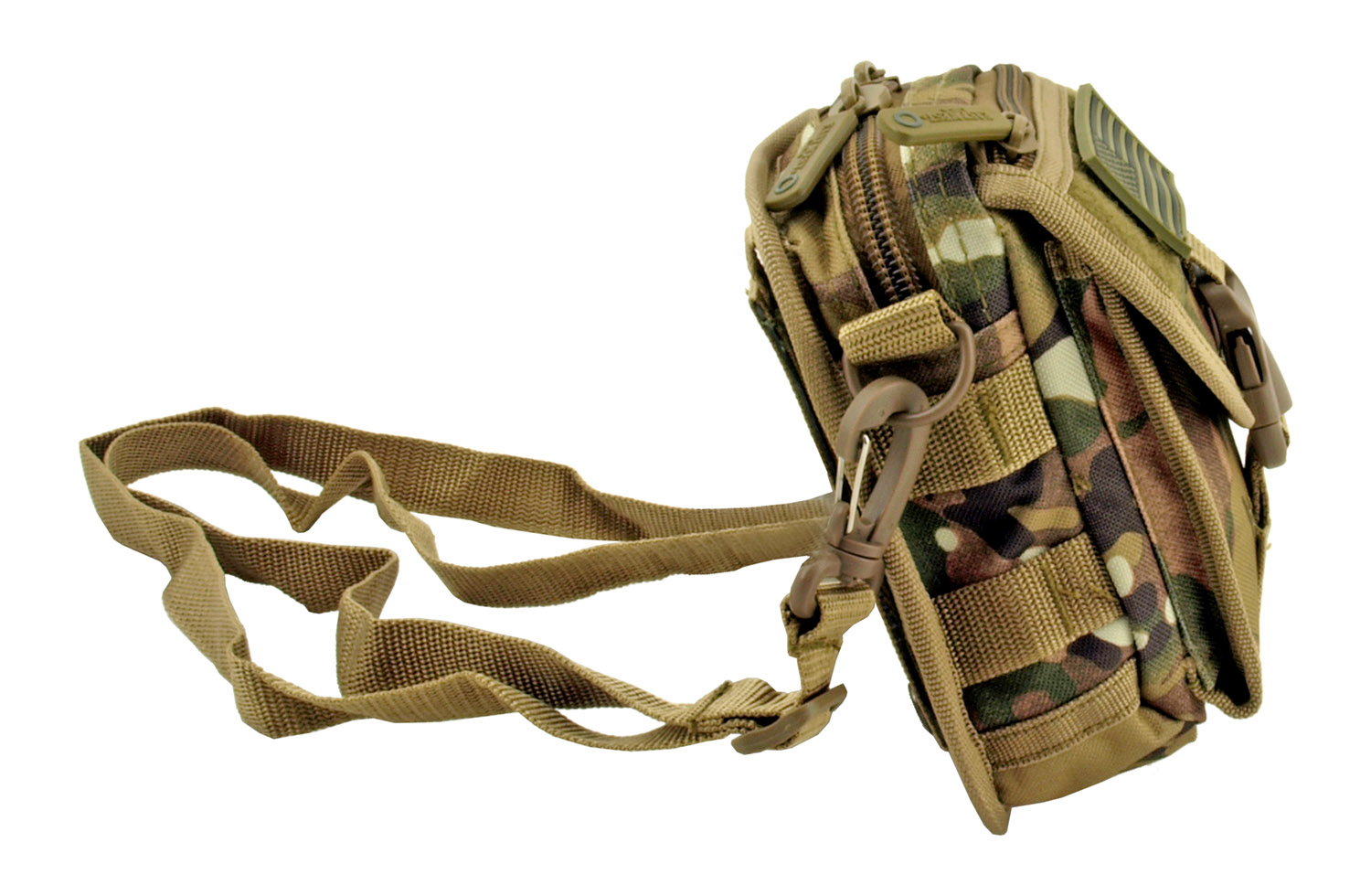 The Tactical Over the Shoulder Everyday Carry Attachment Bag - Woodland ...