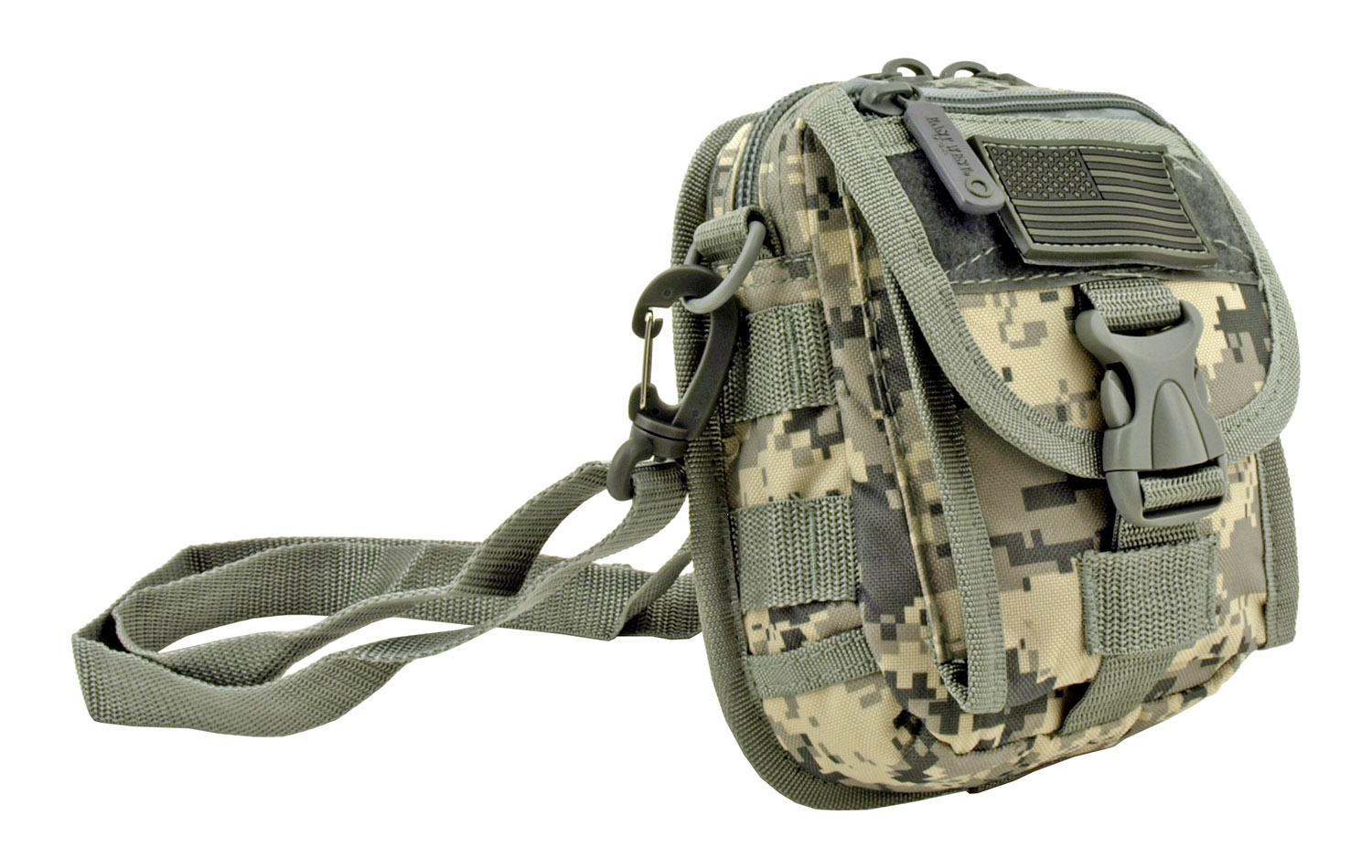 The Tactical Over the Shoulder Everyday Carry Attachment Bag - Digital Camo