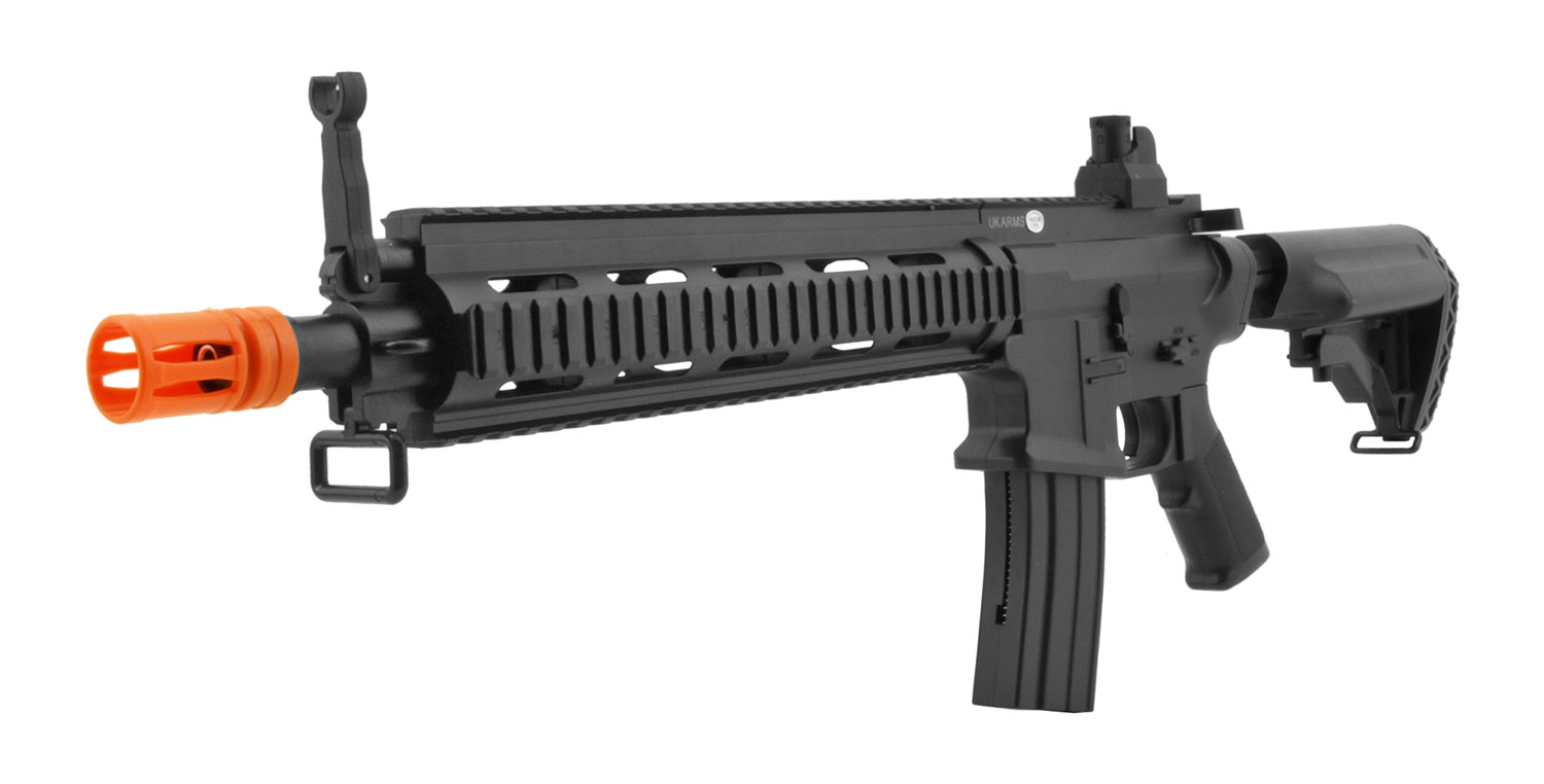 P2216 Quad Picatinny M4 US Military Assault Style Spring Airsoft Rifle ...