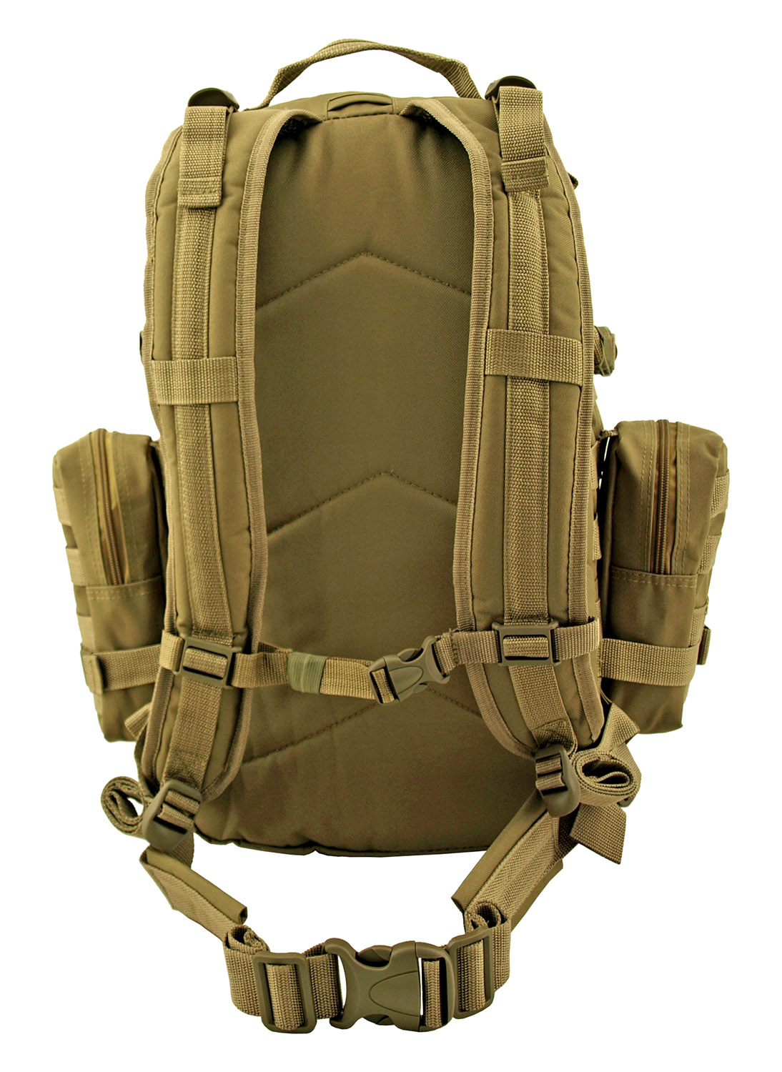 Large Tactical Assault Rucksack Backpack - Desert Tan