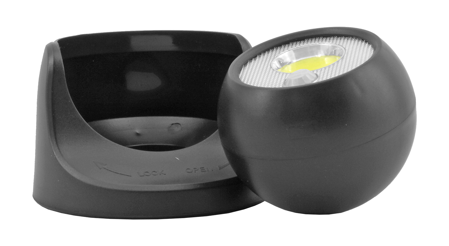 3.5" Motion Censored Rotating LED Light ORB - Assorted Colors