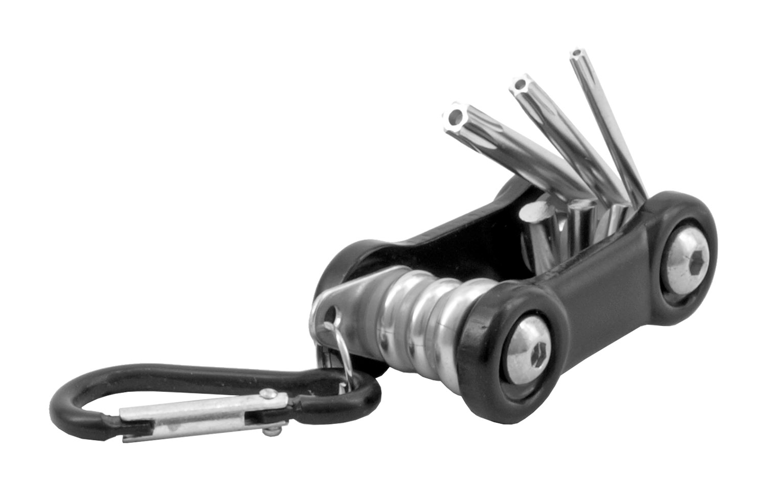 6 Pc. Star Bit Keychain Mini Screwdriver with Carabineer Attachment ...