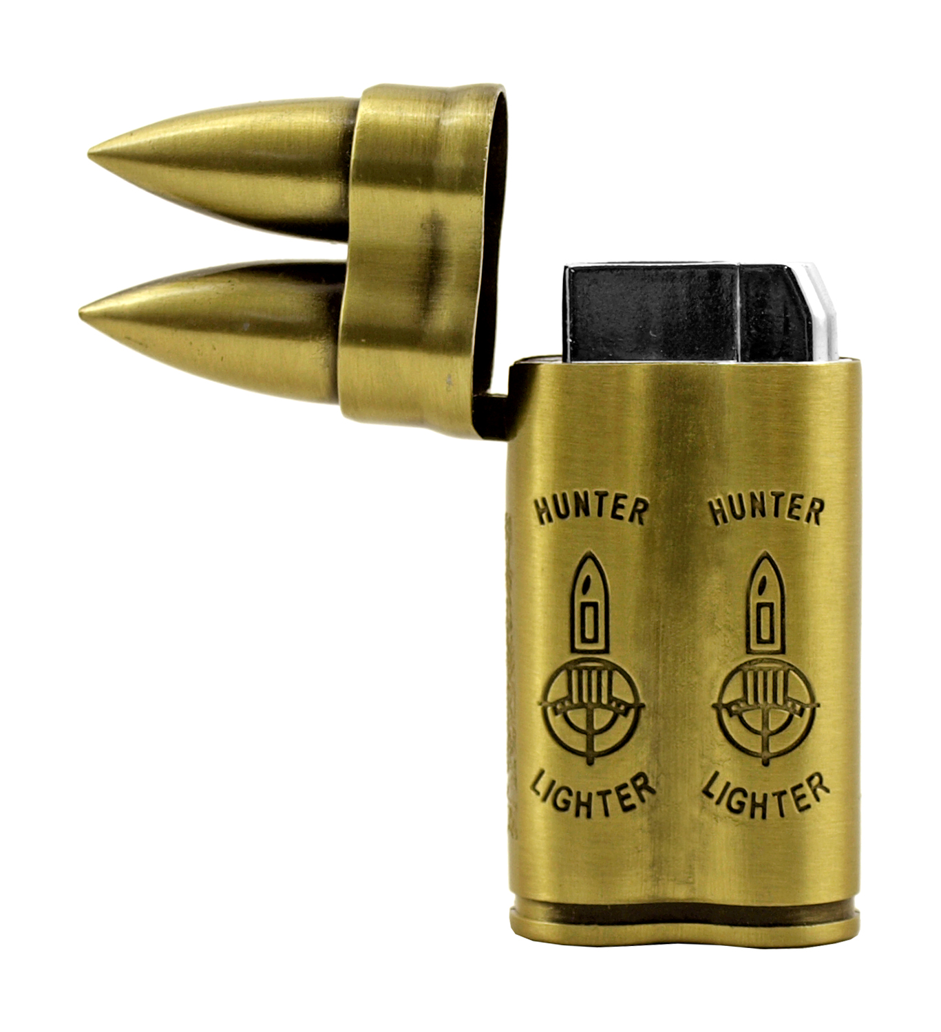 Dual Bullet Hunter Torch Style Lighter - Diamond Visions