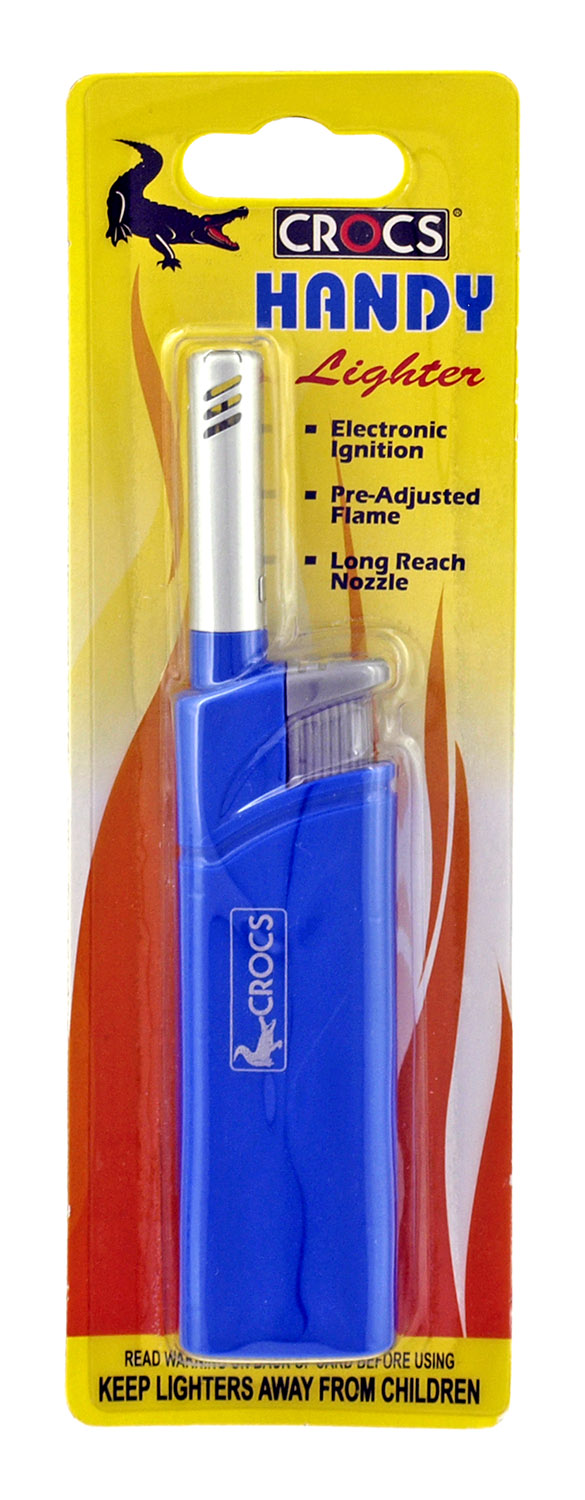 Crocs Handy Mini BBQ Style Push Button Lighter - Assorted Colors