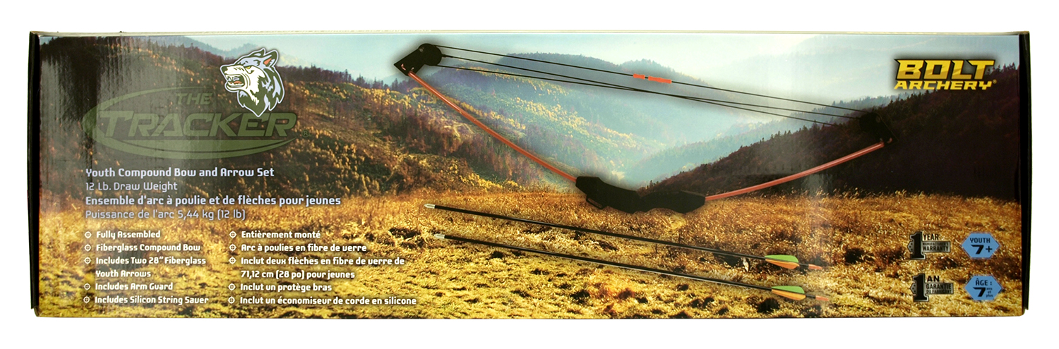 The Tracker Youth Compound Bow and Arrow Set - Bolt Archery
