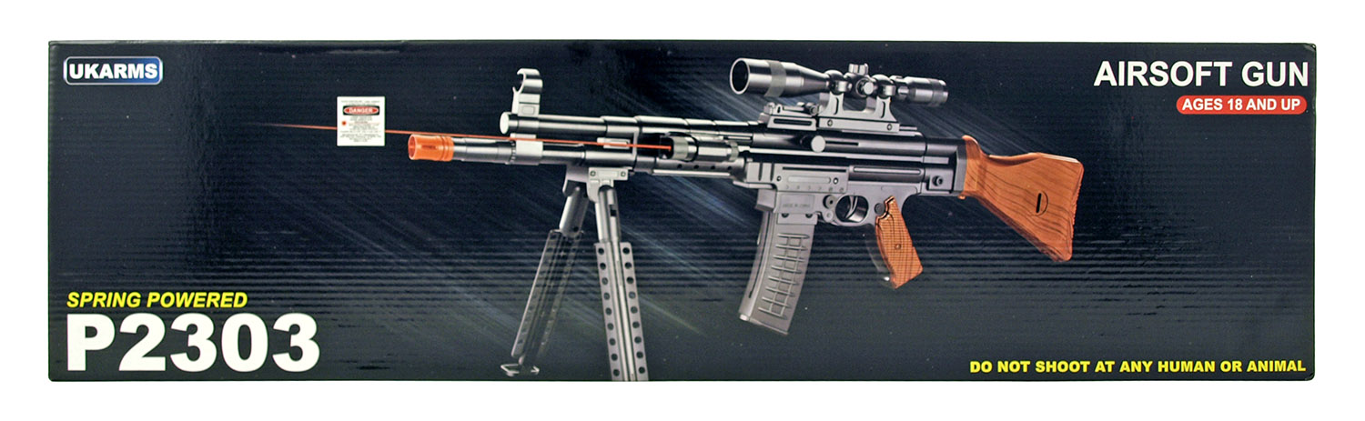 UKArms P2303 Replica WWII Spring Powered Airsoft Assault Rifle