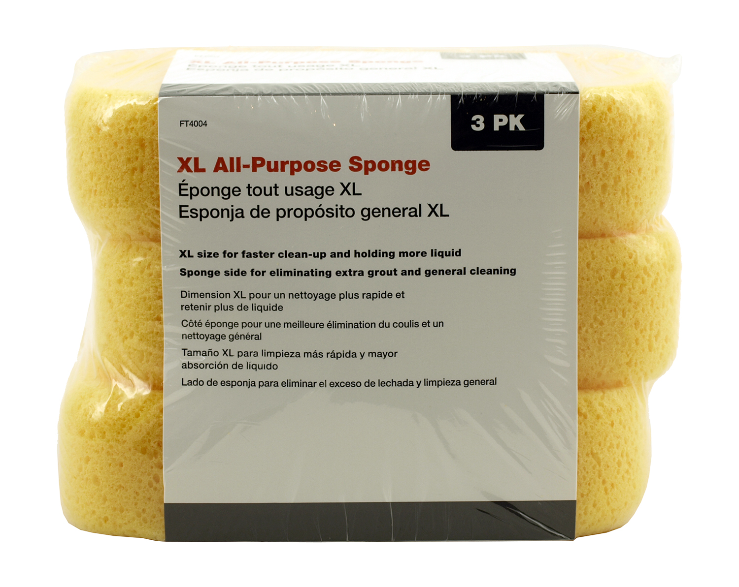 3 Pack XL All-Purpose Sponge