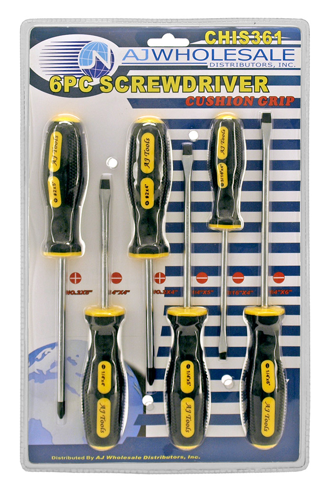 6 - pc. Screwdriver Set