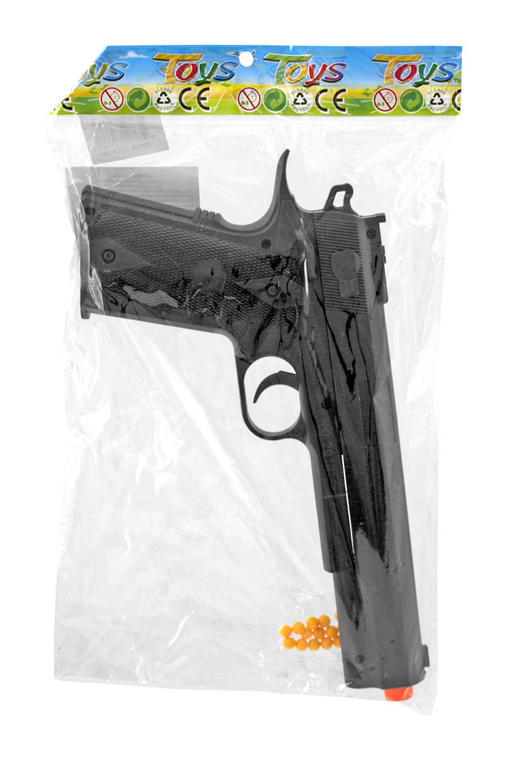 ASP 1911 Extended Spring Powered Airsoft Pistol - Black