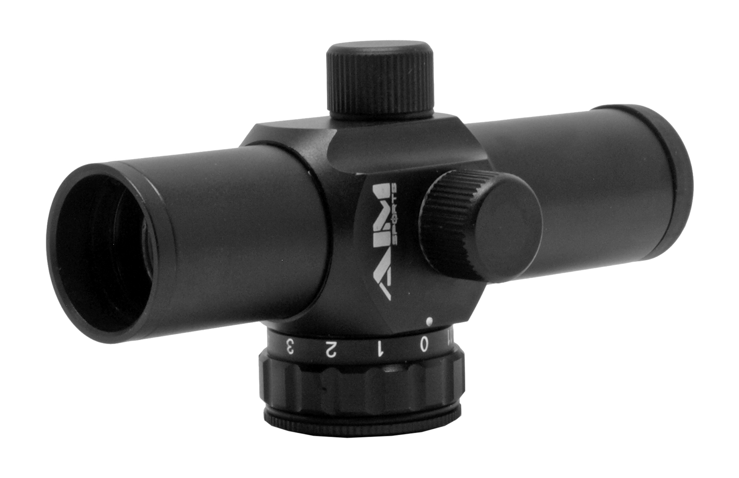 AIM Sports 1 x 25 Mini Illuminated Red Dot Rifle Scope