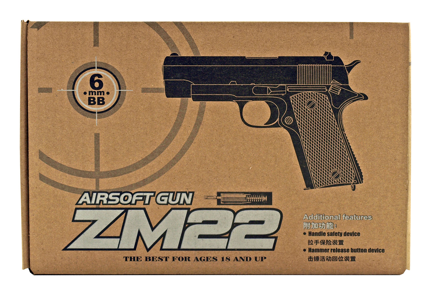 Tactical Metal Alloy Black Ops Airsoft Spring Powered Air Sport ...