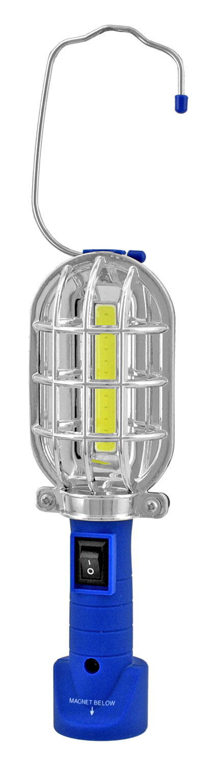 Hanging Magnetic LED Cage Work Light - Assorted Colors