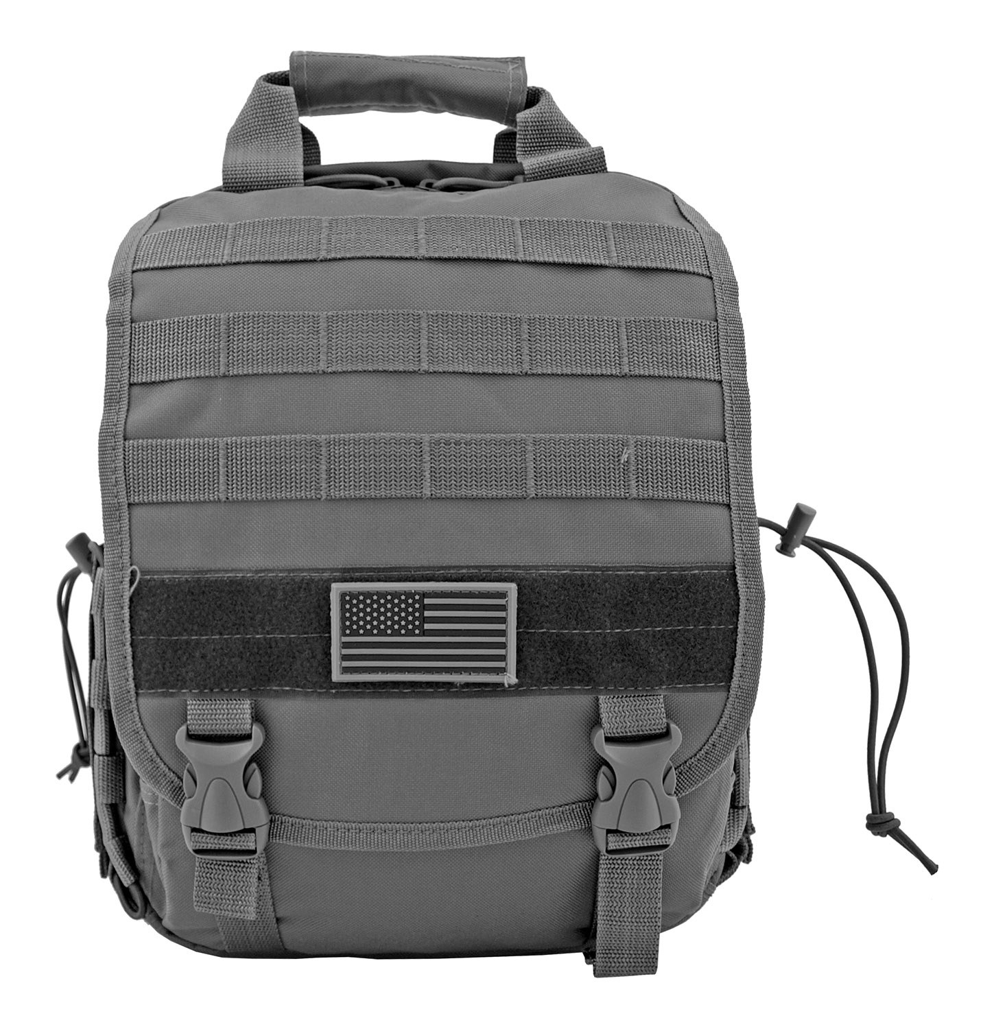 Tactical Traveler Hipster Laptop Backpack - Grey