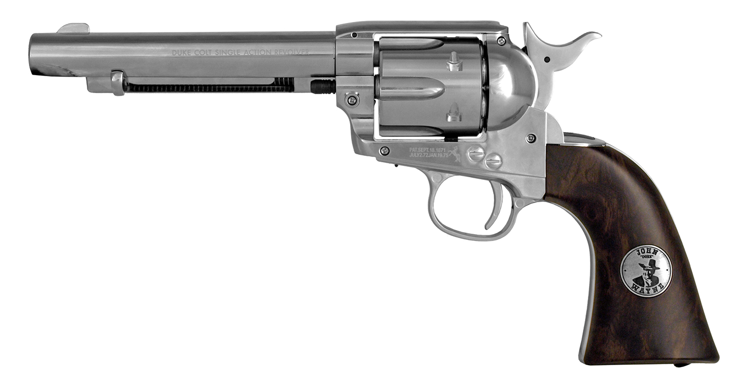 Duke Colt .177 Cal. CO2 BB Revolver - Refurbished Nickel