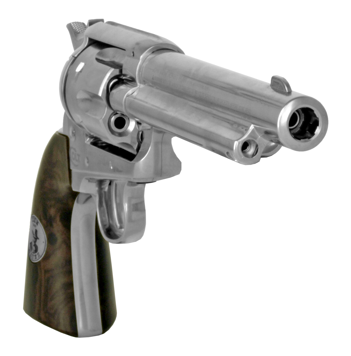 Duke Colt .177 Cal. CO2 BB Revolver - Refurbished Nickel